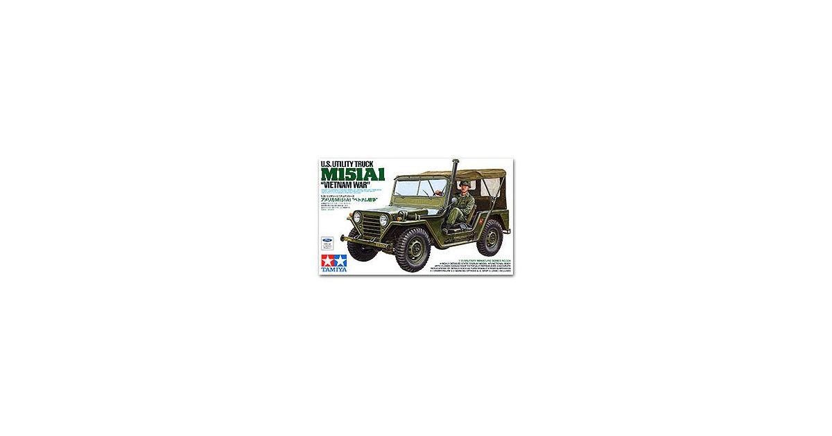 Tamiya 35334 U.S. M151A1 'Vietnam War'