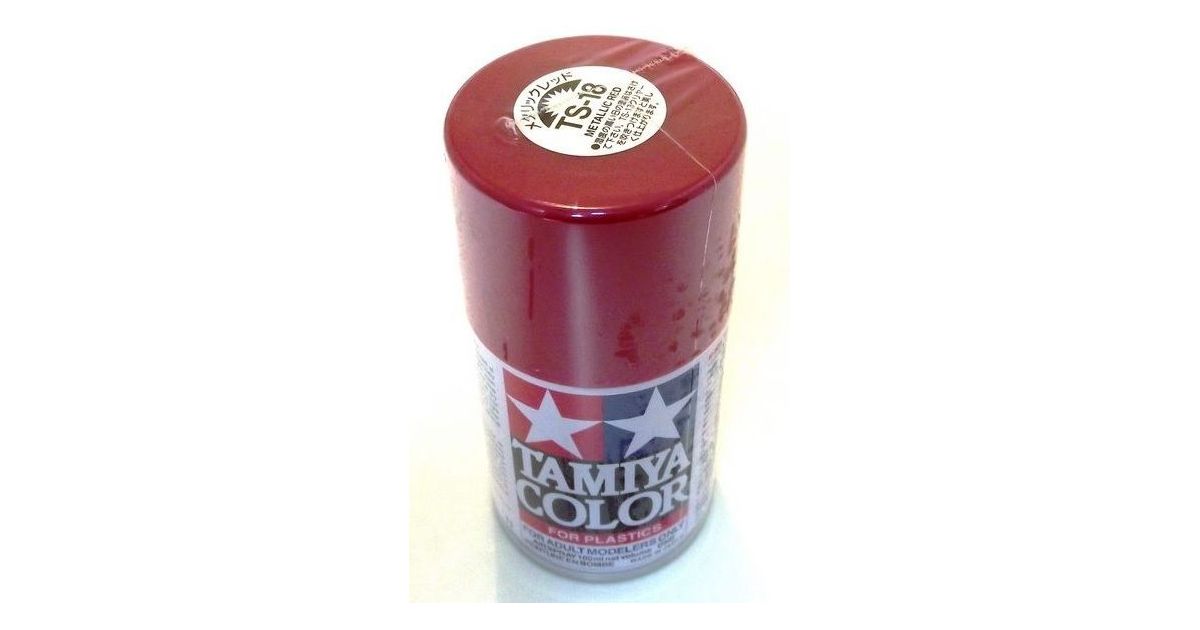 Tamiya 85018 TS-18 Metallic Red
