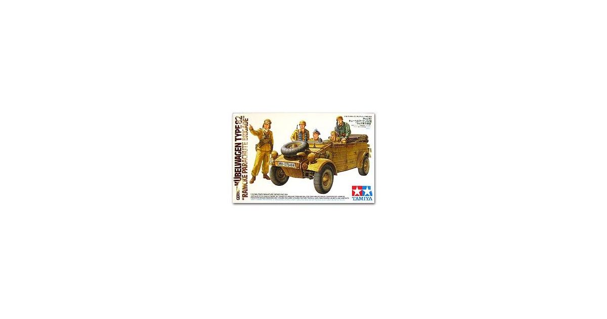 Tamiya 35304 Kubelwagen Type82 North Africa Ramcke