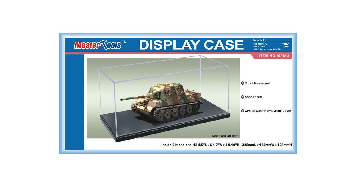 Trumpeter 09814 Display Case (325x165x125)