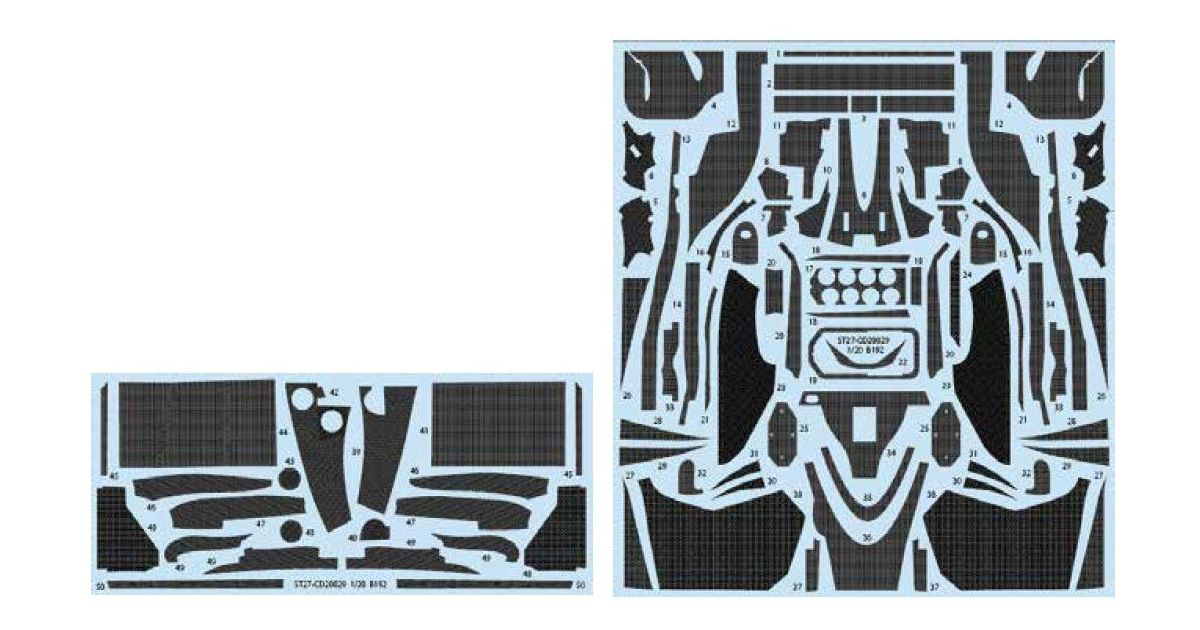 Studio27 CD20029 B192 Carbon decal