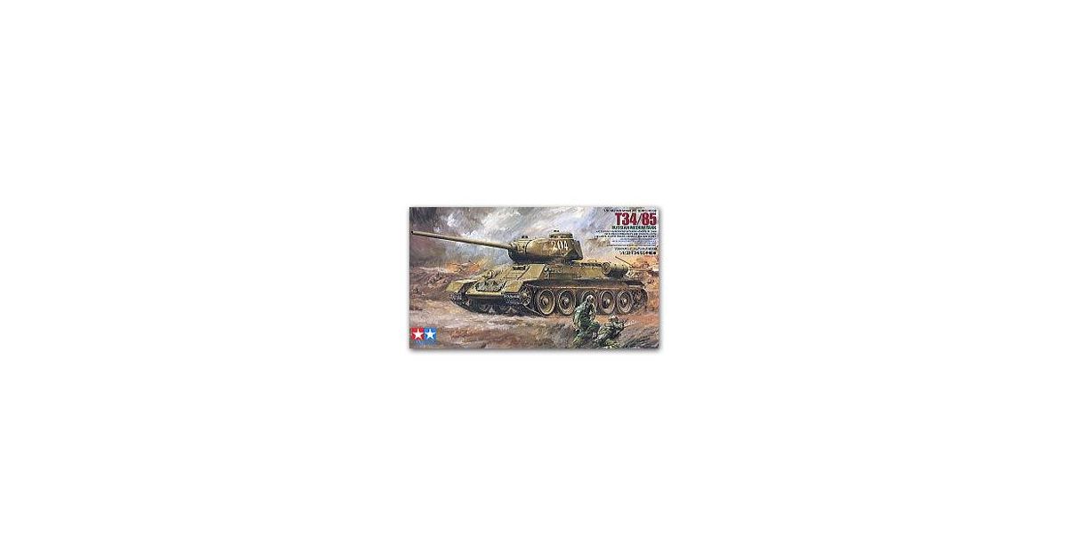 Tamiya 35138 Russian Tank T34/85