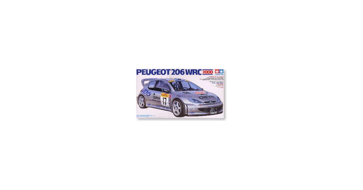 Tamiya 24226 Peugeot 206 WRC 2000 Version
