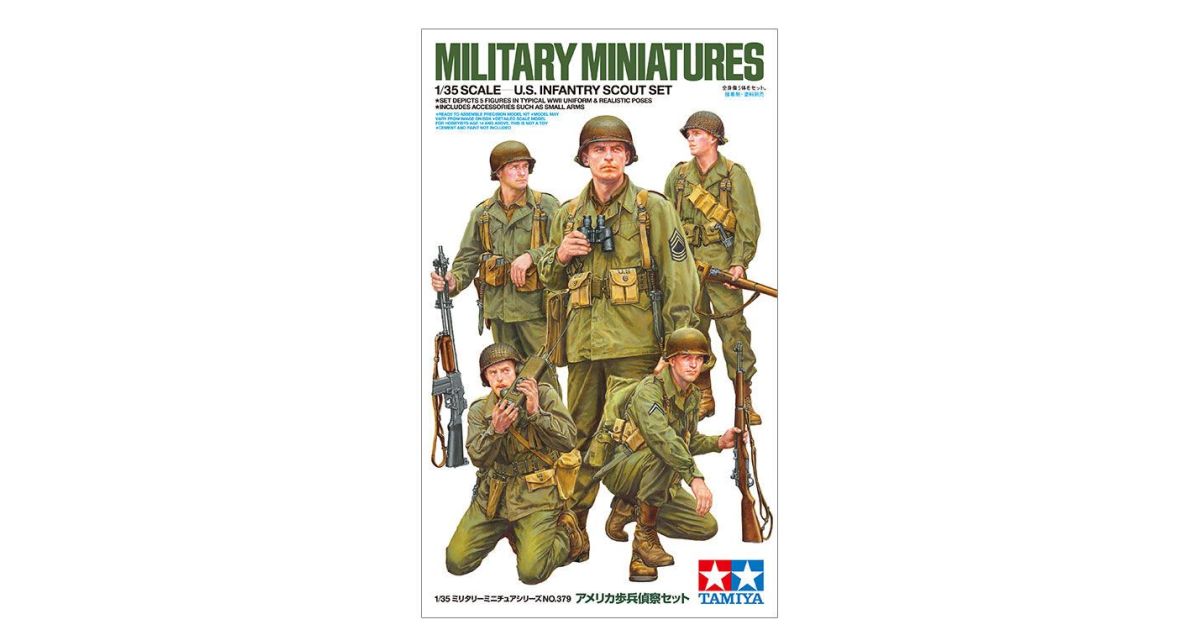 Tamiya 35379 U.S. Infantry Scout Set
