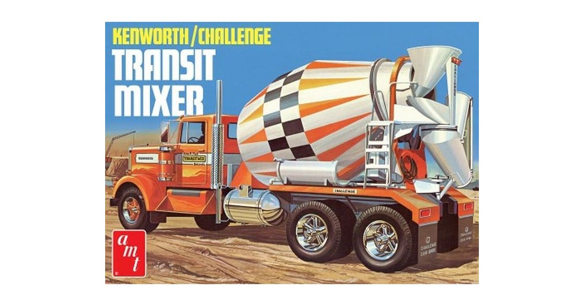 AMT 01215 KENWORTH CHALLENGE TRANSIT CEMENT MIXER
