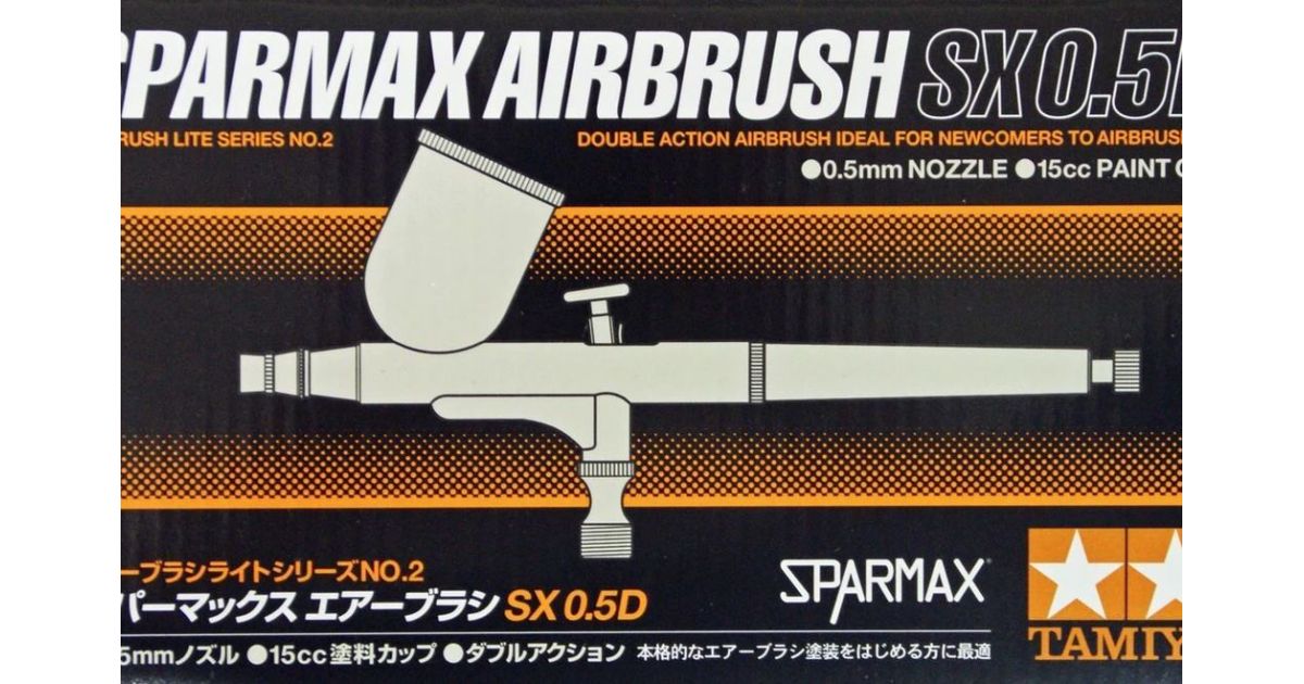 Tamiya 74802 Tamiya Sparmax Airbrush SX0.5D
