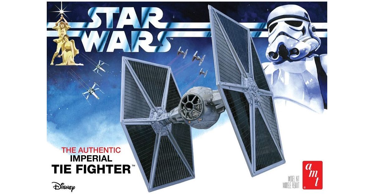 AMT 01299 STAR WARS A NEW HOPE TIE FIGHTER