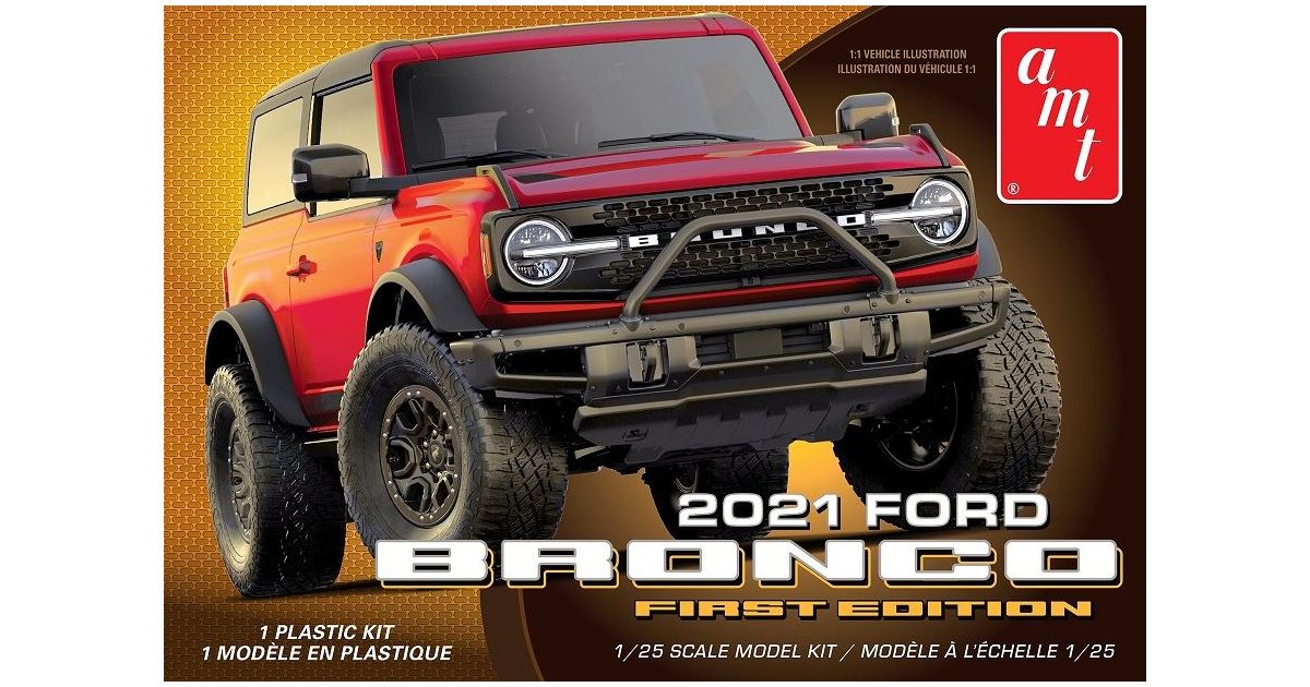 AMT 01343 2021 FORD BRONCO 1ST EDITION